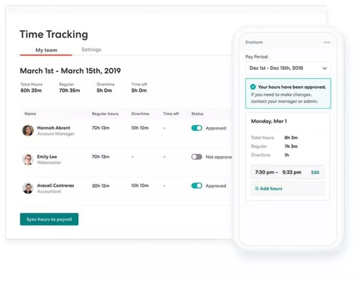 Time Tracking – Stonebridge Partners HR