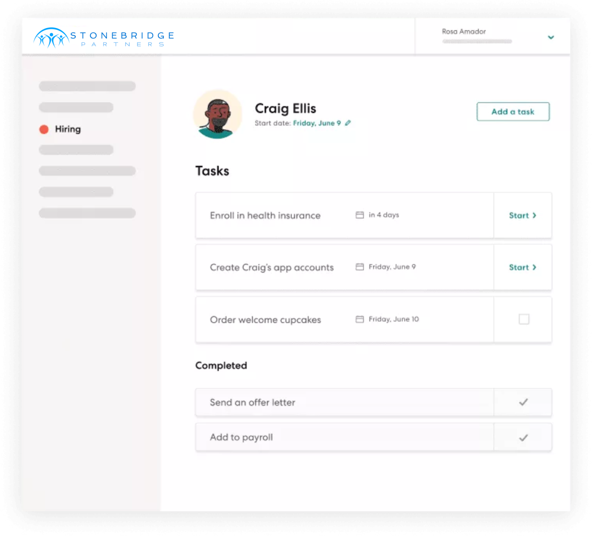 Hiring and Onboarding – Stonebridge Partners HR